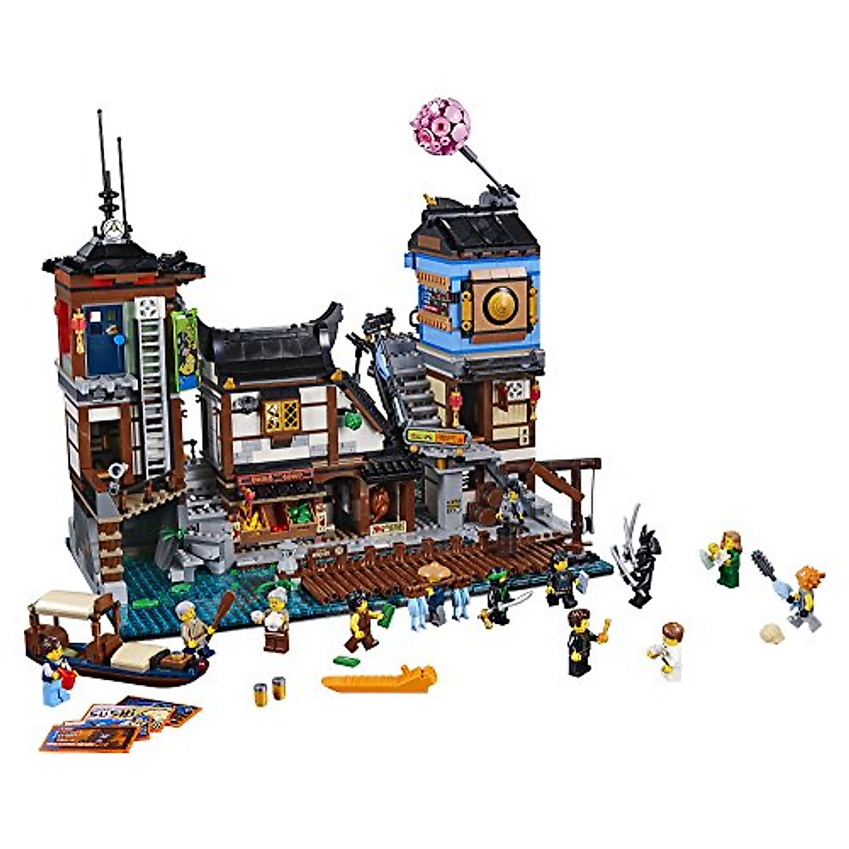THE LEGO NINJAGO MOVIE NINJAGO City Docks 70657 Building Kit (3553 Pieces)