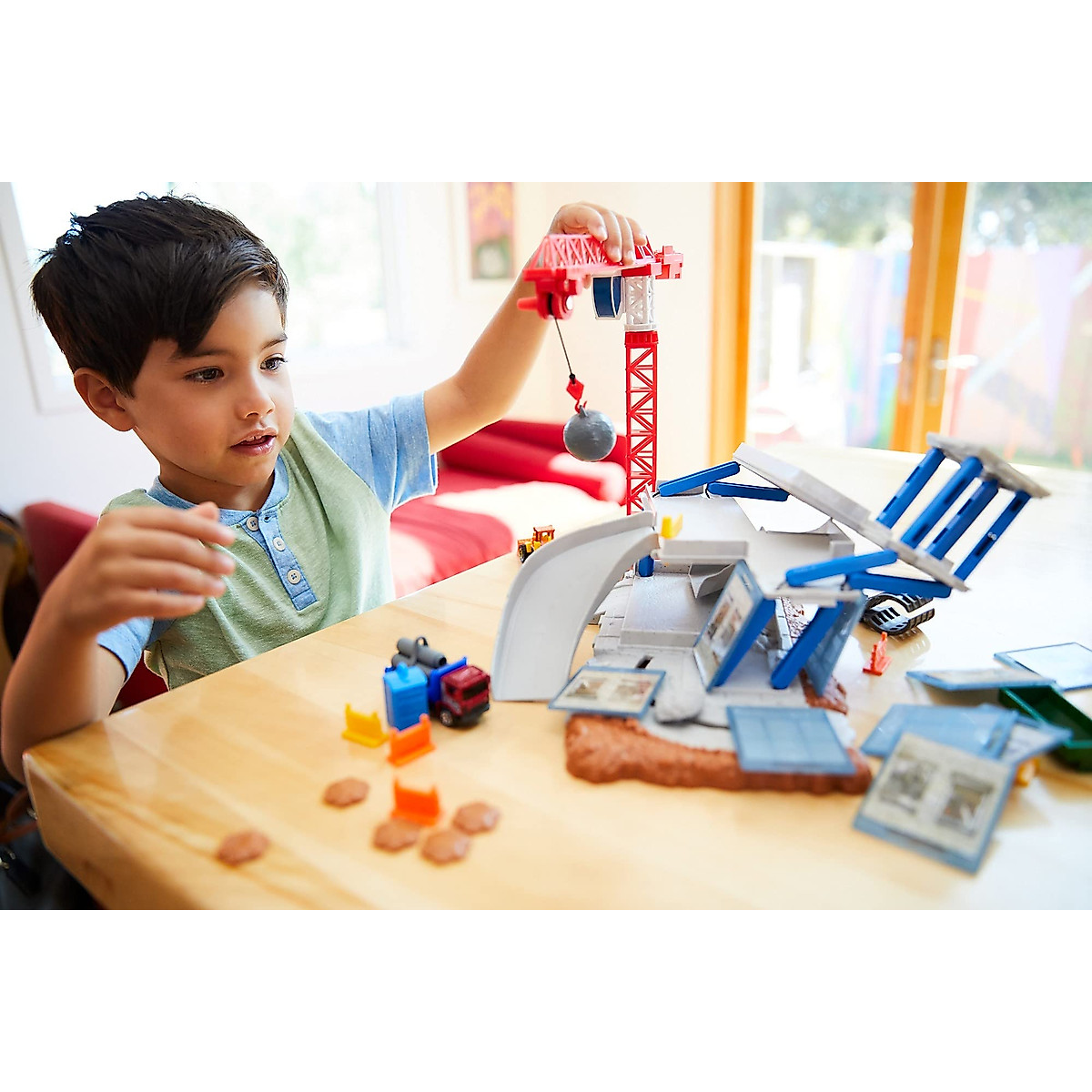 Matchbox Downtown Demolition Playset