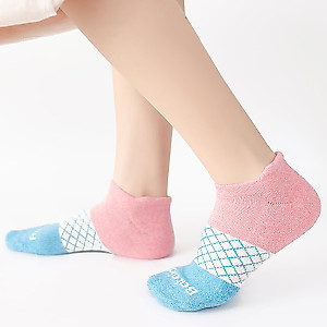 bataidis Women's Casual Ankle Socks Low Cut Athletic Socks 6 pairs (US, Alpha, Medium, Regular, Regular, Color2)