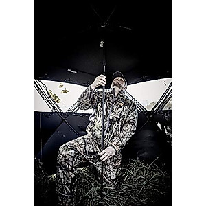 Ameristep Blind Hub Support Stick and Shooting Stick | Hunting Blind Stabilizer & Shooting Stick, Black