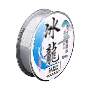Fishing Lines 100M Nylon Fishing Line Monofilament Material for Saltwater Carp Fishing Fluorocarbon Fishing Lline Fly Line Fishing Tool (Color : A, Size : Number 7.0 (0.435mm))