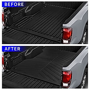 Rongtaod Fit 2005-2023 Toyota Tacoma Bed Mat Truck Bed Liner for 6ft Long Bed 2022 Tacoma Accessories (6 Ft Truck Bed Mat)