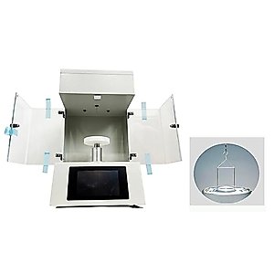 HFBTE Automatic Liquid Surface Tensiometer Pt Loop Interfacial Tension Meter Tester with Platinum Ring Du Nouy Ring Method Measuring Modes Range 0 to 1000 mN/m Precision 0.1mN/m Support Data Storage