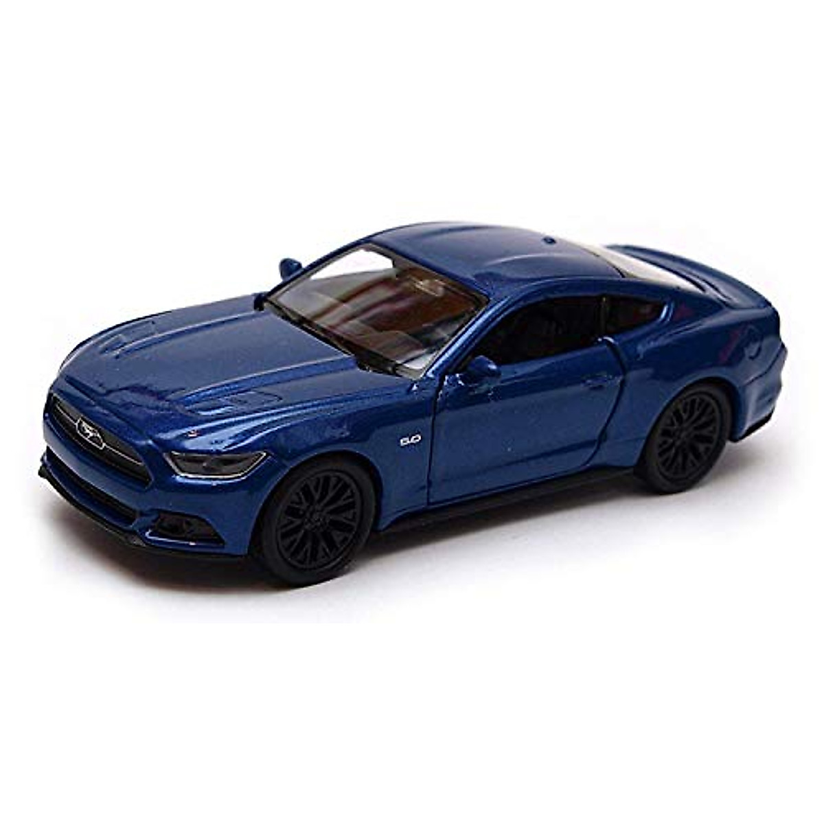 Kinsmart 2006 Ford Mustang GT Hardtop 1/38 Scale Diecast Car (Blue)