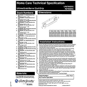 Moen LR8724D3GBN Home Care 24-Inch Grab Bar, Brushed Nickel