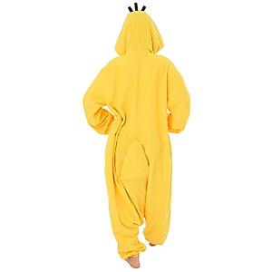 SAZAC Psyduck Pokemon Kigurumi - Onesie Jumpsuit Halloween Costume (Adult XL)