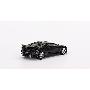 Truescale Miniatures Bugatti Centodieci Black Limited Edition 1/64 Diecast Model Car by True Scale MGT00466