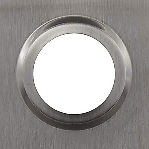 ZUHNE Drop In Kitchen, Bar and RV Stainless Steel Sink (33x22 Single Bowl)