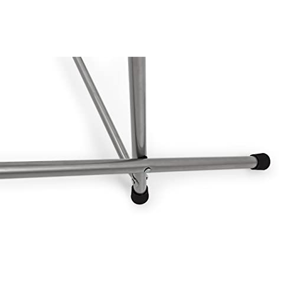 Camco Olympian Deluxe Portable Grill Table | Provides Plenty of Room for Grilling Gear | Ideal for Picnics, Camping, Boating, Tailgating, and Backyard BBQs | (57293) Silver