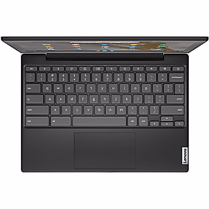 Lenovo Chromebook 3 11.6" HD (1366 x 768) Chromebook Business Laptop, AMD A6-9220C up to 1.8 GHz, 4GB DDR4, 32GB eMMC, Webcam, Bluetooth, Chrome OS, EAT 64GB SD Card, Onyx Black