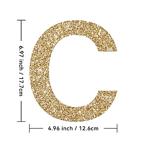 We Are So Proud Of You Banner Graduation Decorations Class of 2025 GOLD Glitter Congrats Grad Graduation Decor College High School Graduation Party Supplies