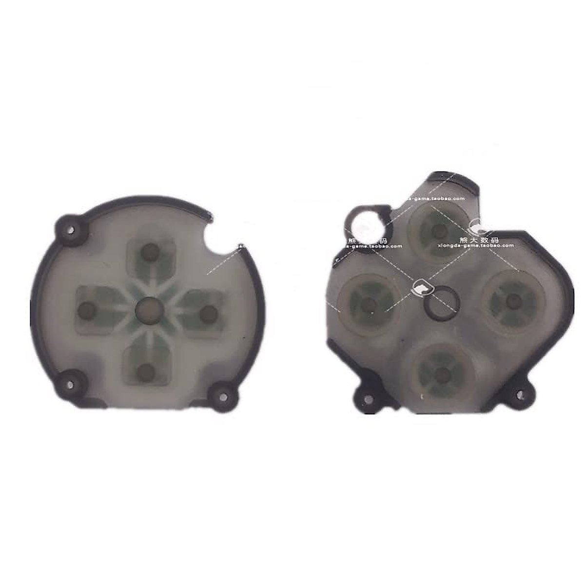 JMXLDS Replacement D-Pad Direction Button ABXY Key Left Right Function Button for PS Vita 2000 PSV 2000 Console Black