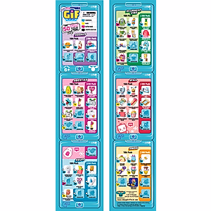 OH! MY GIF, Working Out Doughby Pack - Includes 3 Funny GIFS Brought to Life, Multicolor, Model Number: 24119