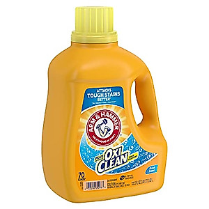Arm & Hammer Liquid Laundry Detergent Plus OxiClean, Fresh Scent, 70 loads
