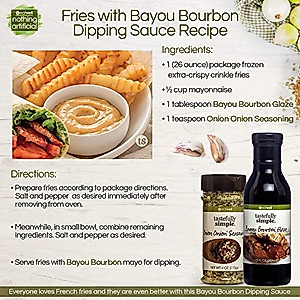 Tastefully Simple Bayou Bourbon Glaze, 12 Fluid Ounce