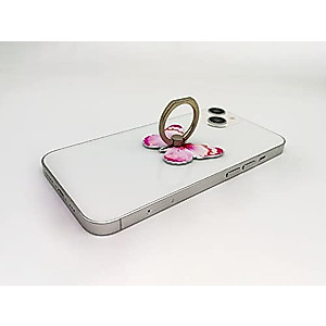 Cacylife Cute Butterfly Cellphone Stand Set,Kawaii Ring Holder Grip For Girls and Women,Compatible with iPhone,Samsung Galaxy,iPad,Tablet and other Phones or Case(4 Pack with Pink,Yellow,Purple,Green)
