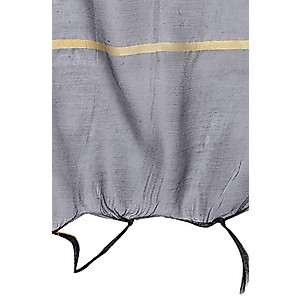 Janasya Indian Women's Peach Poly Silk Kurta with Pant and Dupatta(SET199-KR-NP-S)