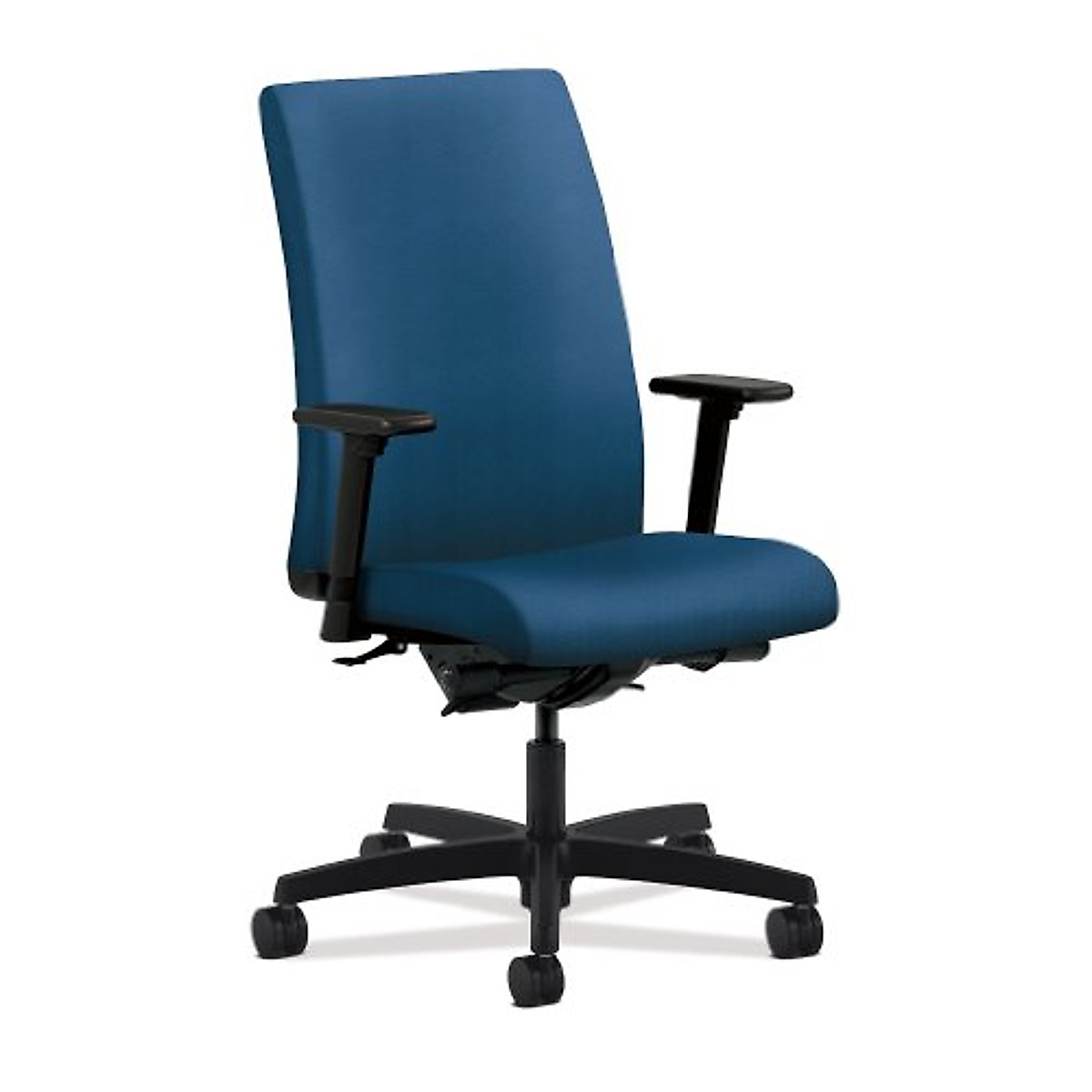 HON Ignition Series Mid-Back Work Chair - Upholstered Computer Chair for Office Desk, Regatta (HIWM3)