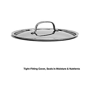 Cuisinart 744-24 Chef's Classic Stainless Stockpot with Cover, 6-Quart,Silver