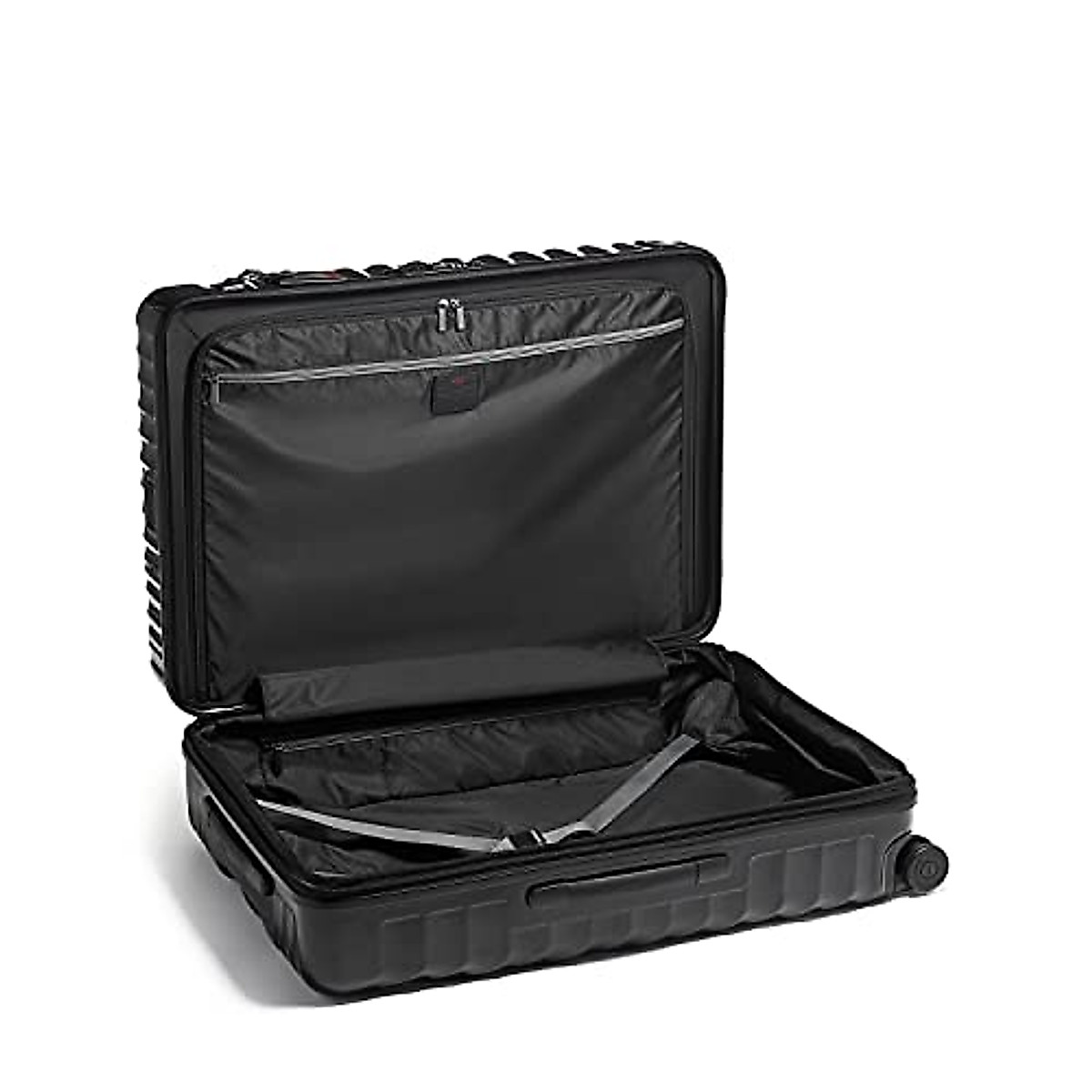 TUMI Women's 19 Degree Extended Trip Expandable 4-Wheeled Packing Case - Hard Side Suitcase with Spinner Wheels - Spacious International Travel Luggage with Secure Storage - Black