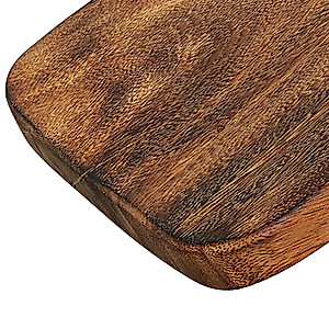 Zassenhaus Acacia Wood Serving Board with Handle, 24-Inch by 8-Inch, Natural