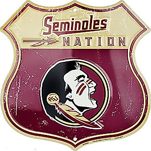 Hangtime Florida State University - Florida State (FSU) Seminoles - Seminole Nation - FSU Seminles Route Sign