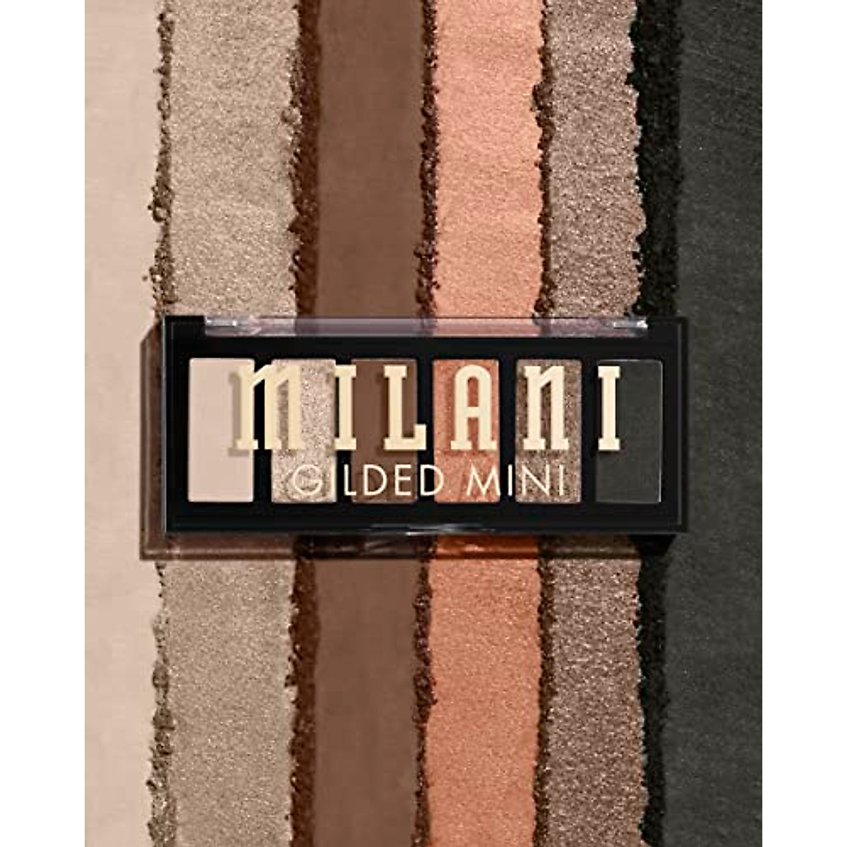 Milani Gilded Mini Eyeshadow Palette with 6 Matte & Shimmer Hues - Call Me Old-Fashioned