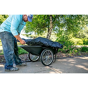 Polar Trailer 8376 Utility Cart, Standard, Black
