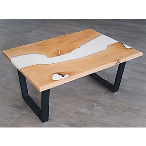 Epoxy Table, Epoxy Resin River Table, Live Edge Wooden Table, Natural Wood,Dining table, Natural Epoxy Table, Resin Table