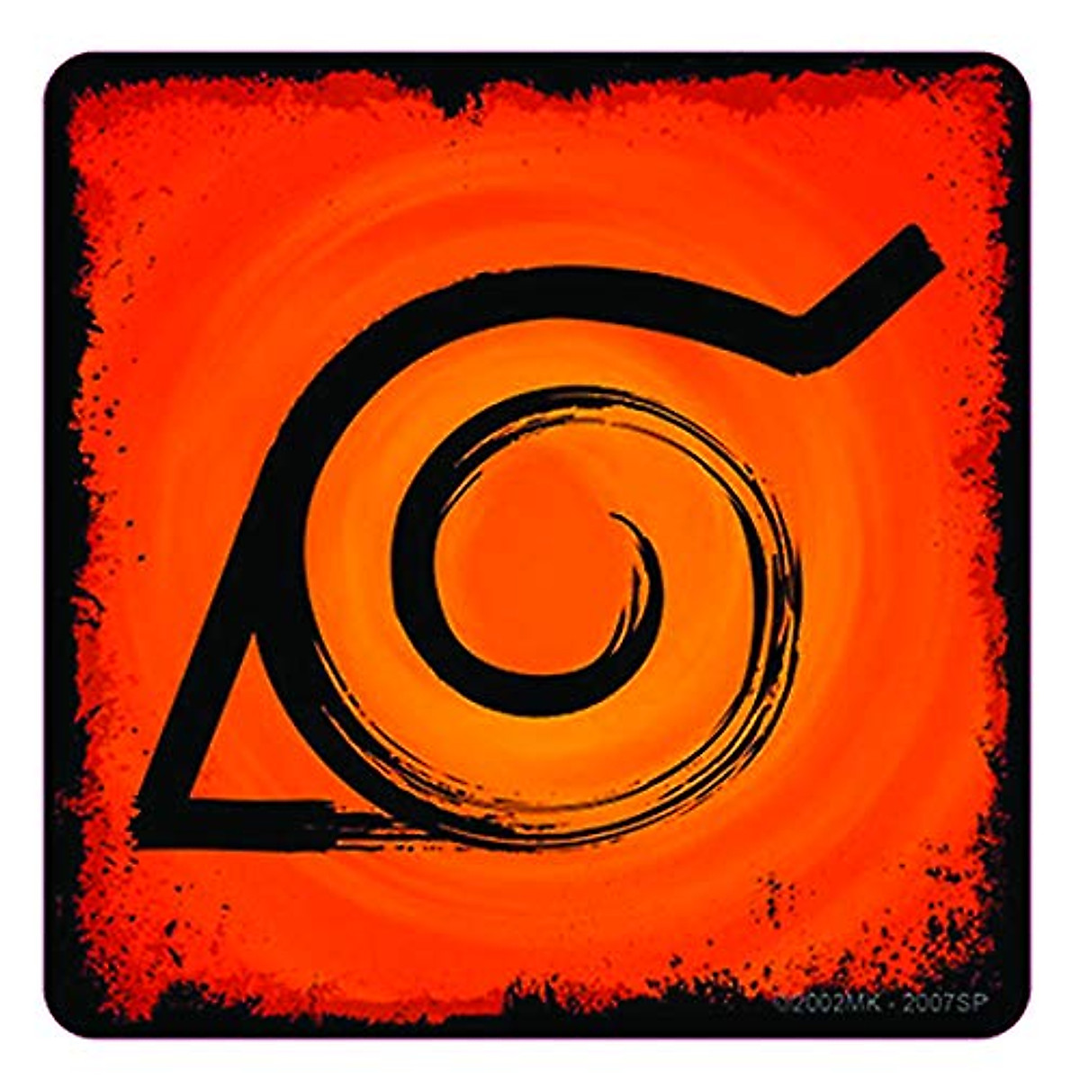 ABYstyle Naruto Shippuden Coaster Set Includes Hidden Leaf, Uchiha, Hokage, & Akatsuki Emblems 3.75" x 3.75" Anime Manga Home & Kitchen 4 Pcs