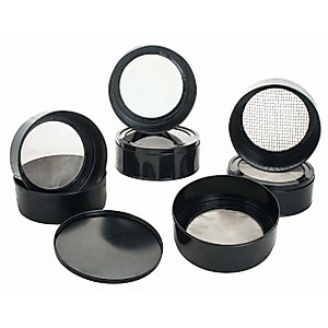 Eisco Labs 8 Piece Plastic Sieve/Strainer - Stainless Steel Mesh