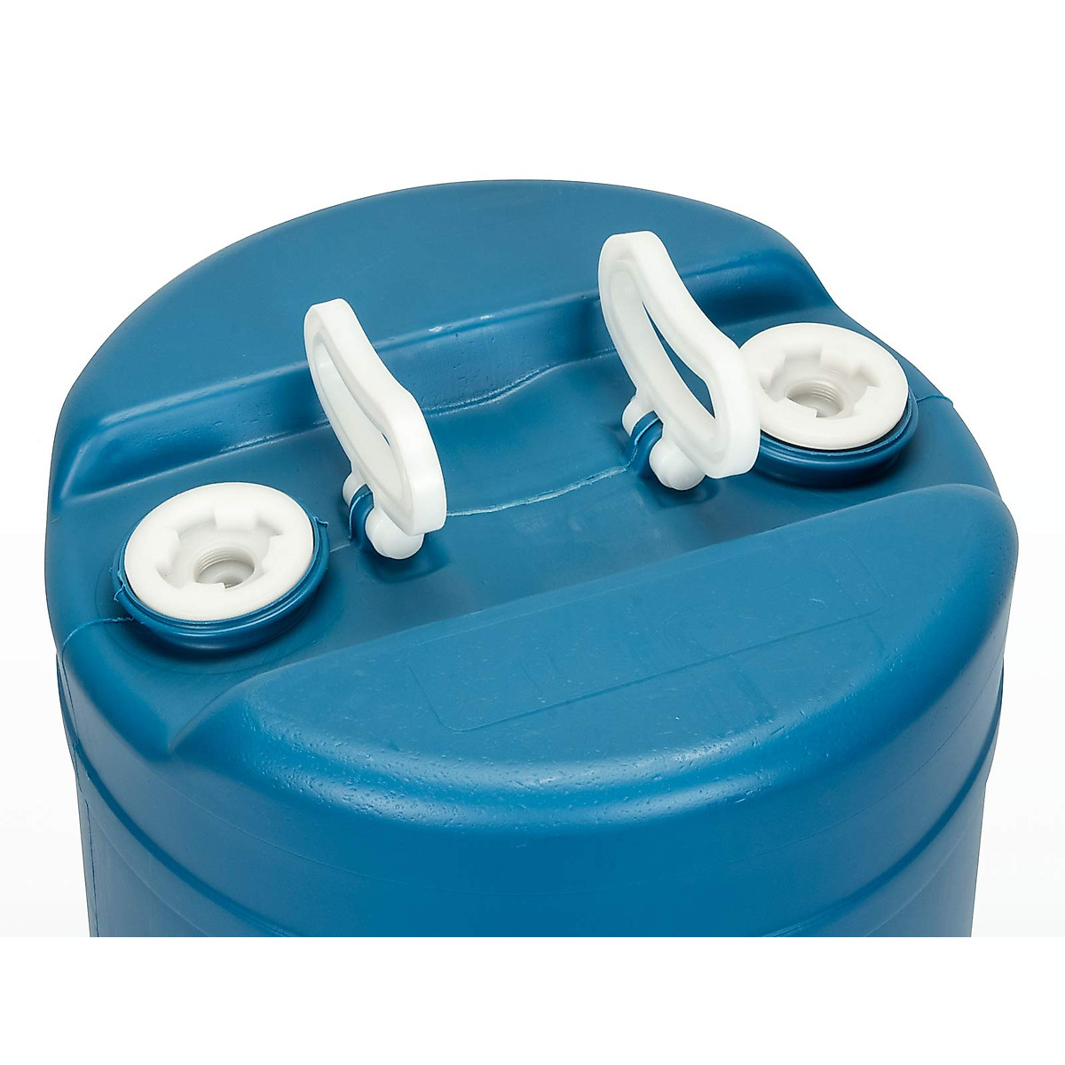 15 Gallon Emergency Water Storage Barrel - 1 Tank - Preparedness Supply - Water Tank Drum Container - Portable, Reusable, BPA Free, Food Grade Plastic