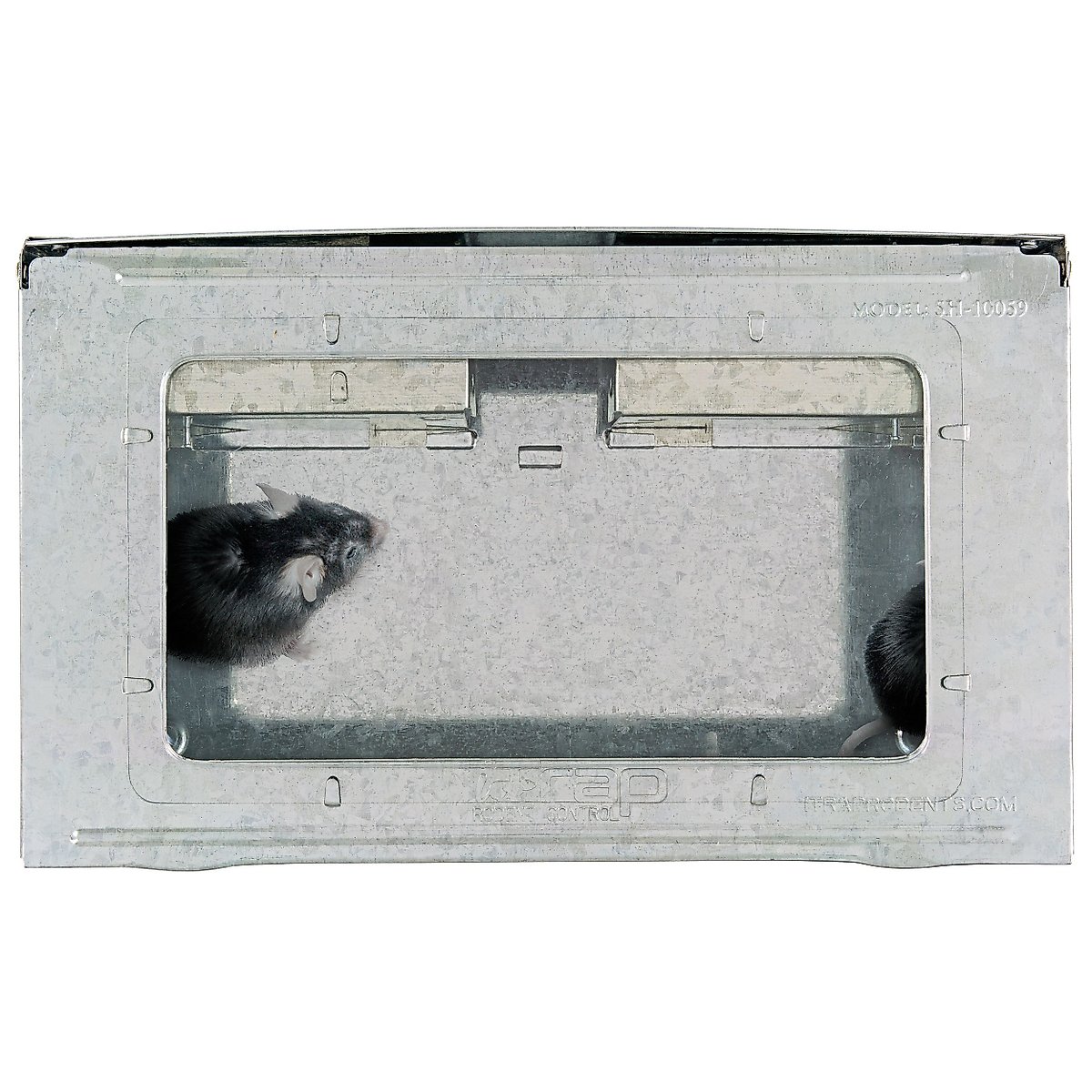 iTrap iTrap-002-S4-3PK Multi-Catch Clear Top Humane Repeater Mouse Trap, Set of 3
