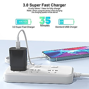 USB C Charging Block for Samsung Galaxy, 25W Super Fast Wall Charger Block Type C, Power Adapter Box for Galaxy S22 /S21/S20/S9/Ultra/Plus/Note, for iPhone 13/12/11/Pro Max/iPad Pro and More -2Pack