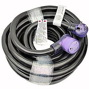 Parkworld 61964 6AWG 6-50 Extension Cord 50 AMP, 250-Volt Welder Extension Cord 50A 6 Gauge 3-Prong 6-50P to 6-50R (75FT)