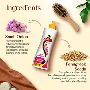 Meera Anti Dandruff Shampoo, White,340ml'