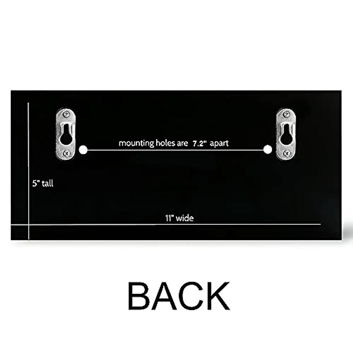 MUCHNEE Personalized Beach House Key Holder for Wall - Home Sweet Home, Customized Key Hook Decor for Kitchen, Living Room - Gifts with Custom Family Name for Couple, Wife, Husband, Family, Friends