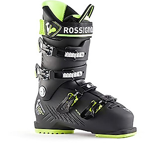 Rossignol Hi-Speed 100 Hv Boots, Color: Black Yellow, Size: 305 (RBL2130-305)