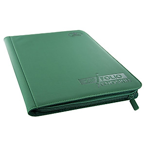 Ultimate Guard Zipfolio 360 – 18 Pocket Xenoskin Green