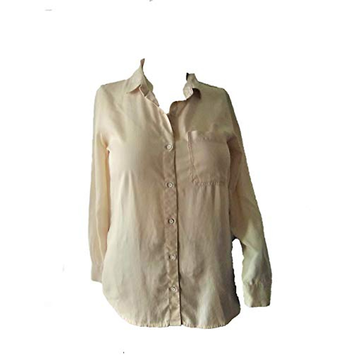 Old Navy Long Sleeve Shirt Tencil Beige