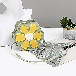 SOTOGO 2 Pieces Little Girls Crossbody Bag Princess Purse Set Toddler Purse Cute Kids Handbag Fashion Sunglass for Girls