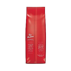 Tim Hortons Original Blend, Medium Roast Ground Coffee, Perfectly Balanced, Always Smooth, Made with 100% Arabica Beans, 12 Ounce Bag