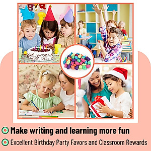 Mr. Pen- Erasers, Cap Erasers, 60 Pack, Animal Eraser Caps, Erasers for Kids, Pencil Eraser, Pencil Erasers Toppers, Eraser Pencil, Cute Erasers, Colorful Erasers, School Supplies, Pencil Top Erasers