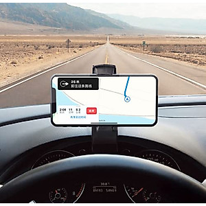 JORCEDI Universal Car Dashboard Mount Holder Stand Clamp Cradle Clip for Cell Phone GPS Non-Slip Durable Car Phone Holder Mount
