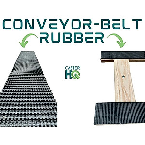 CasterHQ - Premium Solid Oak Wood Furniture Dolly for Movers, 18x30 inches, Non-Slip Grip, Heavy Duty