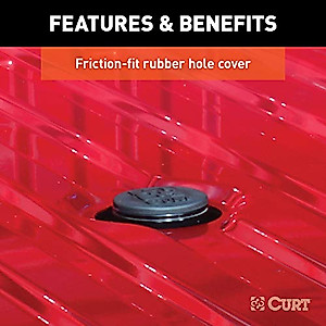 CURT 60639 Puck System Gooseneck Hitch Kit, Fits Select Chevy, Ford, GMC, Nissan Trucks, 38,000 lbs. GTW, 2-5/16-Inch Ball, Pucks Required