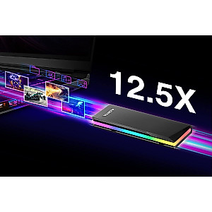 ADATA EC700G Aluminum USB 3 Gen 2 Type-C M.2 2280/2242/2230 PCIe/NVMe/SATA SSD External Portable Enclosure Case Adapter Tool-Less Design (AEC700GU32G2-CGY)