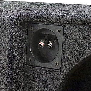2009-17 Ford F150 Super Crew+2017 F250/350 Super Duty Dual 12" Subwoofer Sub Box