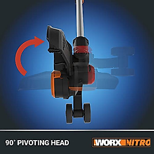 Worx Nitro 20V Brushless 13” Cordless String Trimmer - WG173 (Battery & Charger Included)