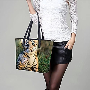 Womens Handbag Cat Leather Tote Bag Top Handle Satchel Bags For Lady